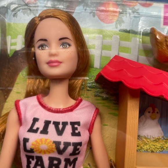 Barbie | Other | Brand New In The Boxbarbie Chicken Farmer Doll And ...
